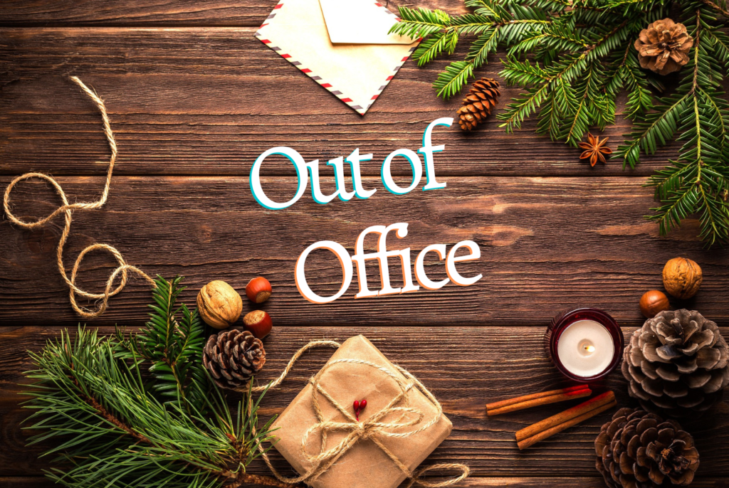 Christmas out of office note: 7 creative ideas with Christmas greetings